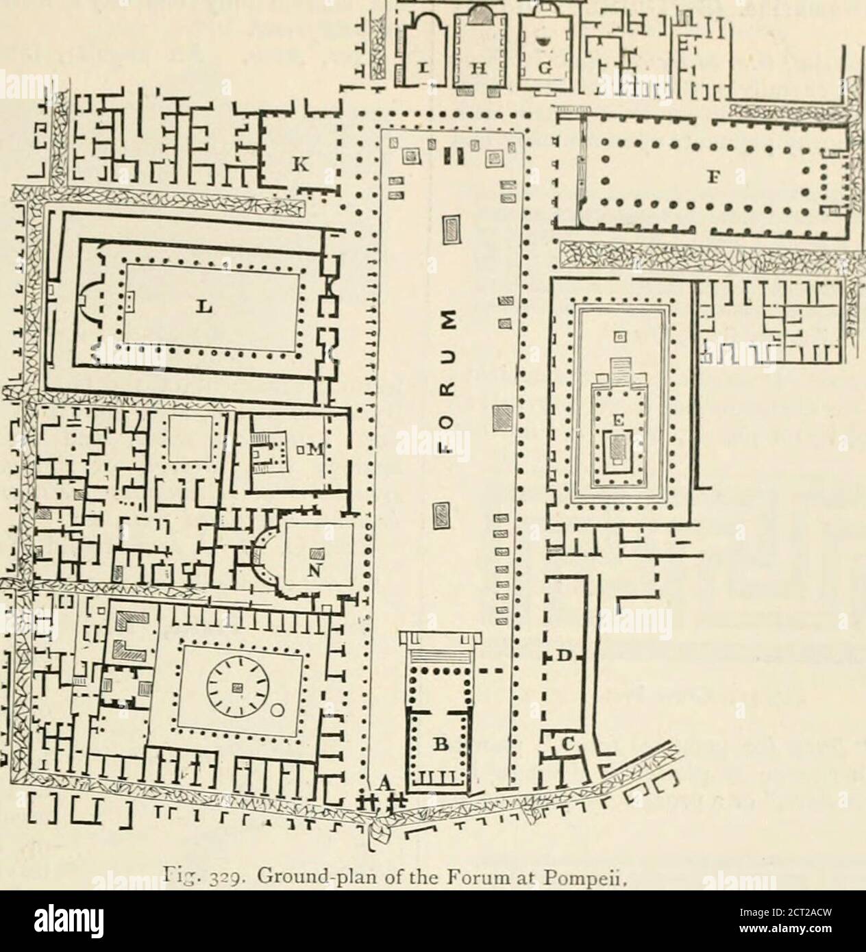 Pompeii Forum Plan