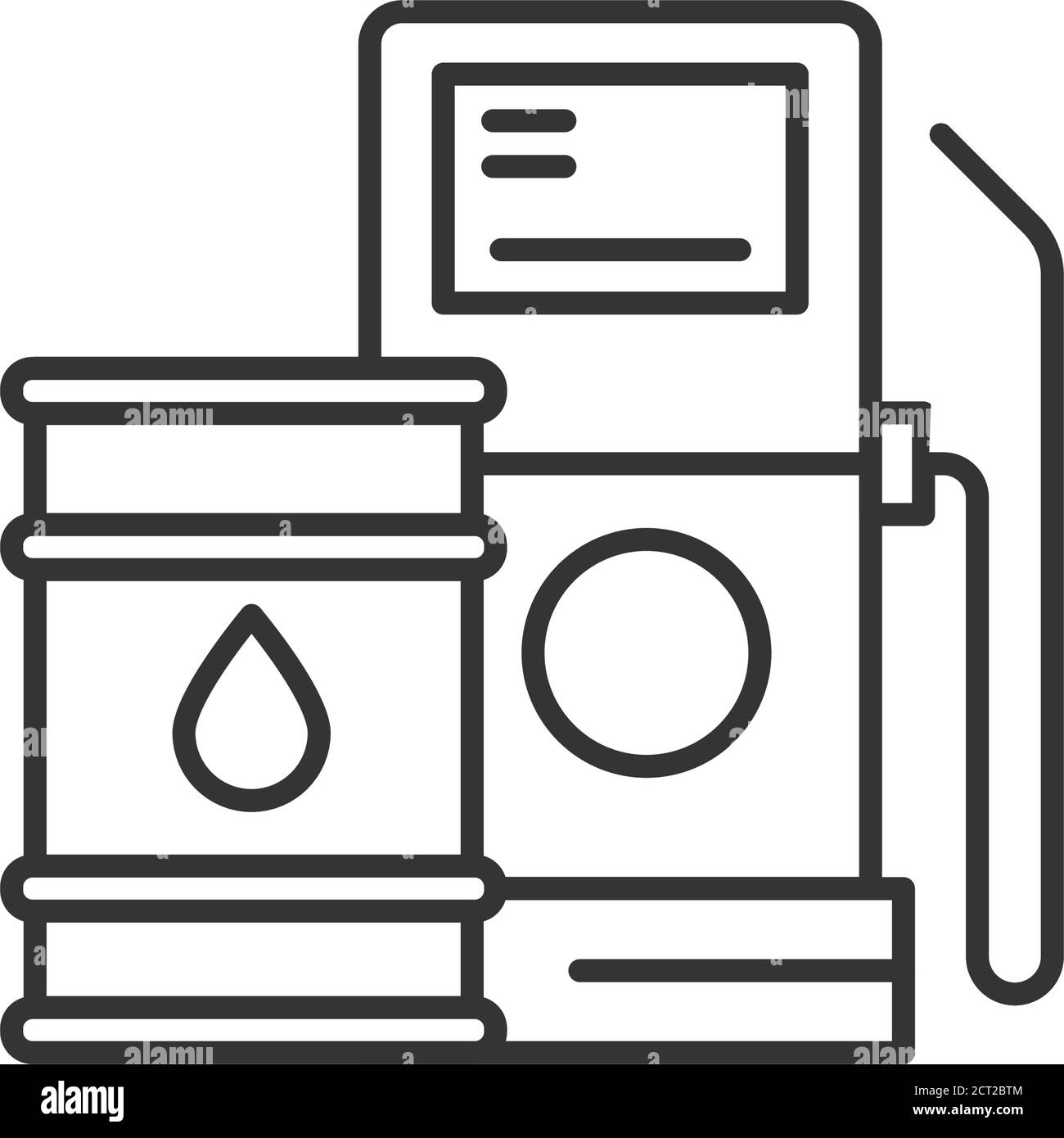 Biogas container Stock Vector Images - Alamy