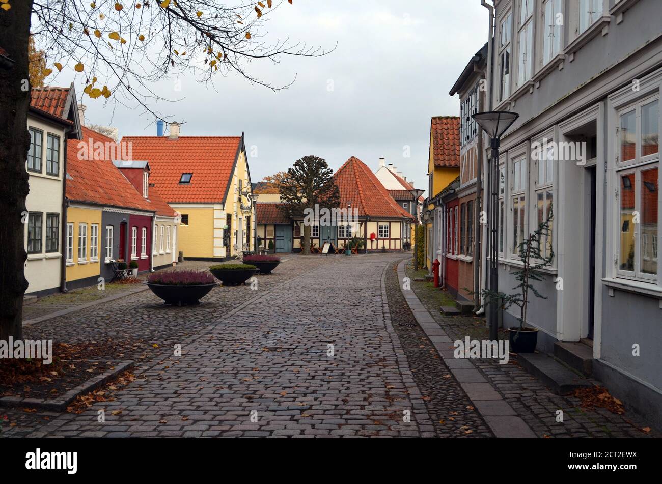 Denmark - Odense Old Town Stock Photo - Alamy