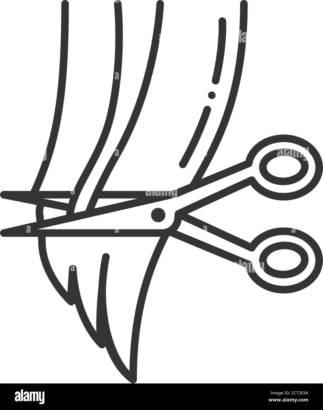 Cosmetology Shears Clip Art