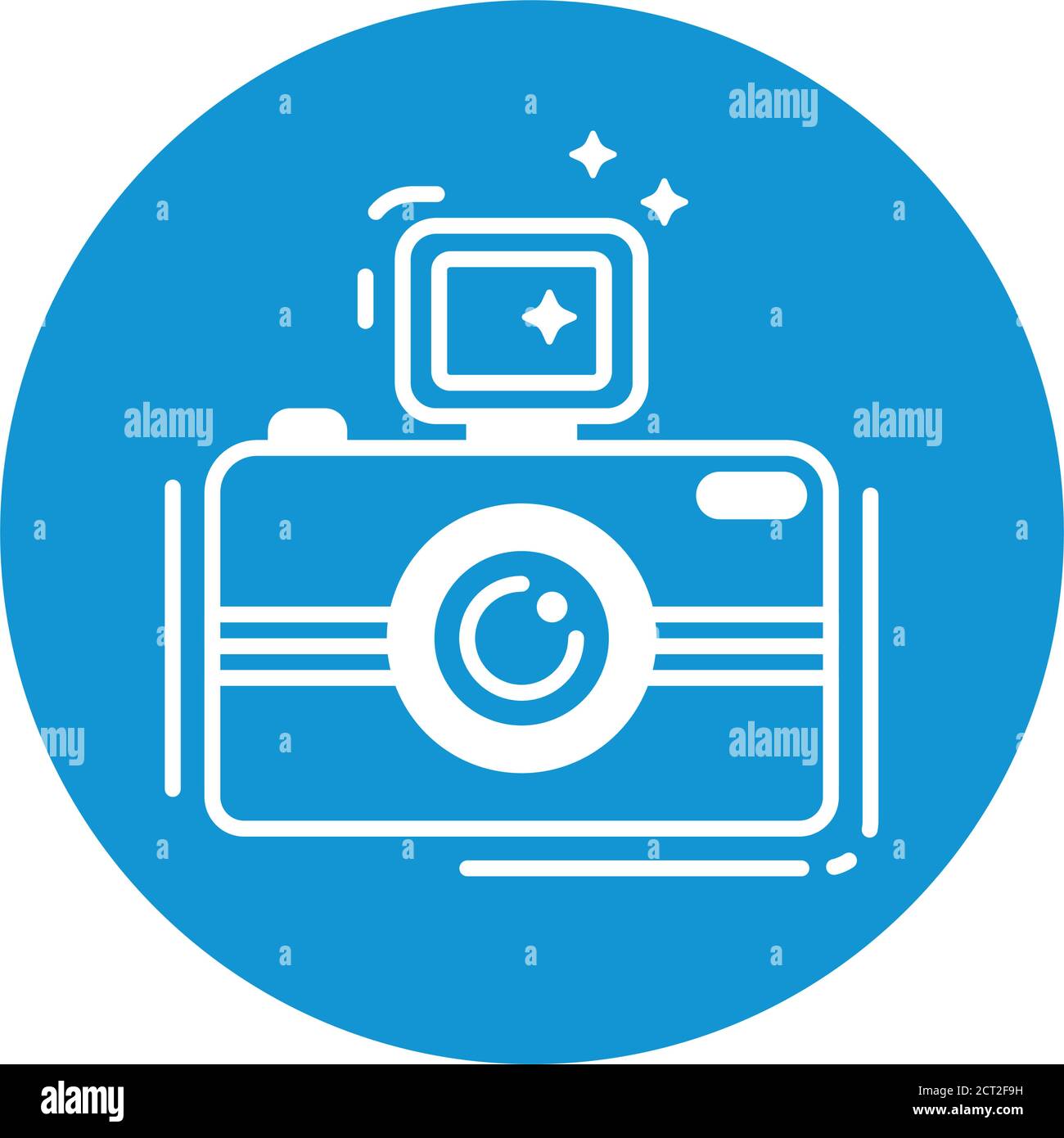 Photo camera line color line icon. Photo session. Taking pictures. Sign ...