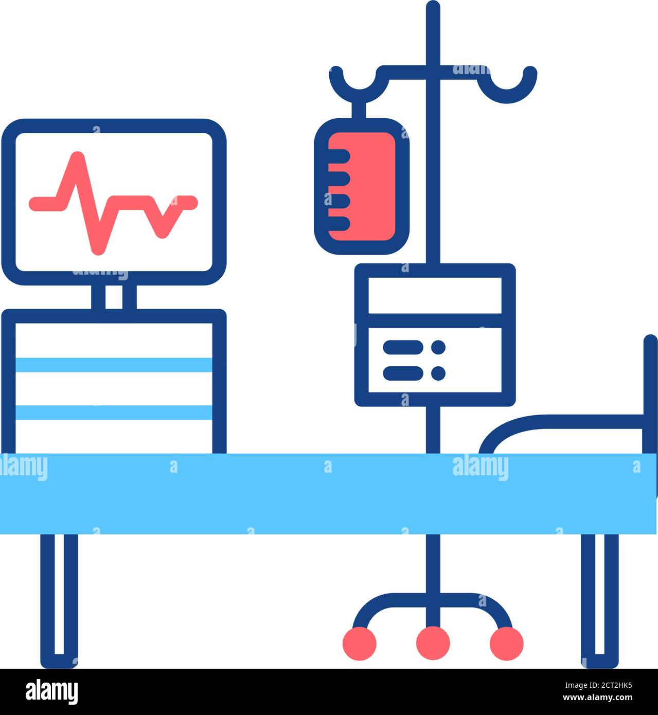 Palliative ward Stock Vector Images - Alamy