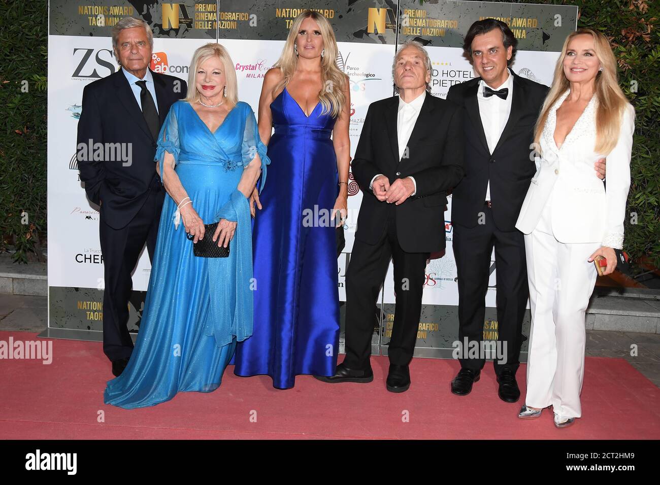 Taormina, Italy. 19th Sep, 2020. Jean Sorel, Sandra Milo, Tiziana Rocca ...