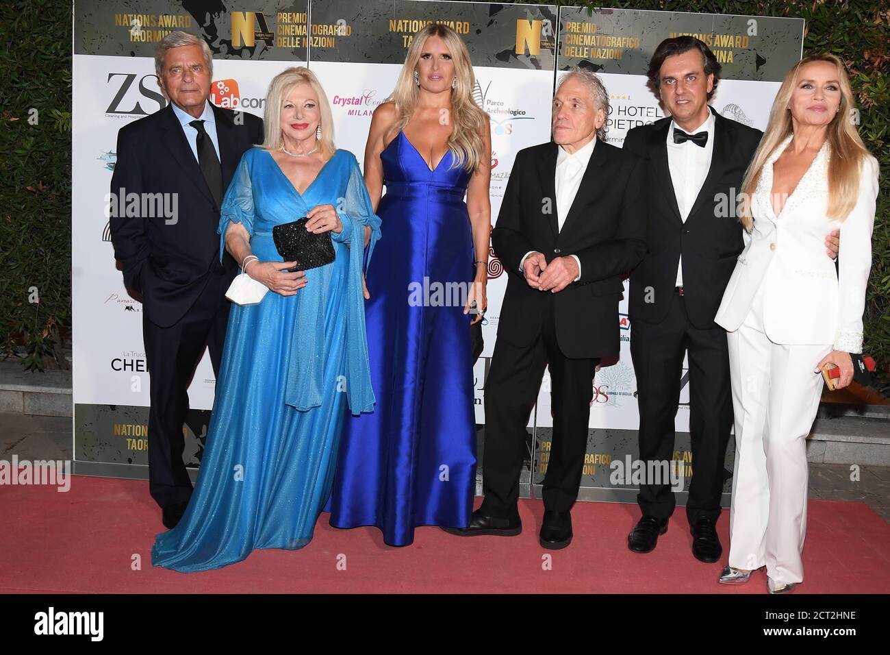 Taormina, Italy. 19th Sep, 2020. Jean Sorel, Sandra Milo, Tiziana Rocca ...