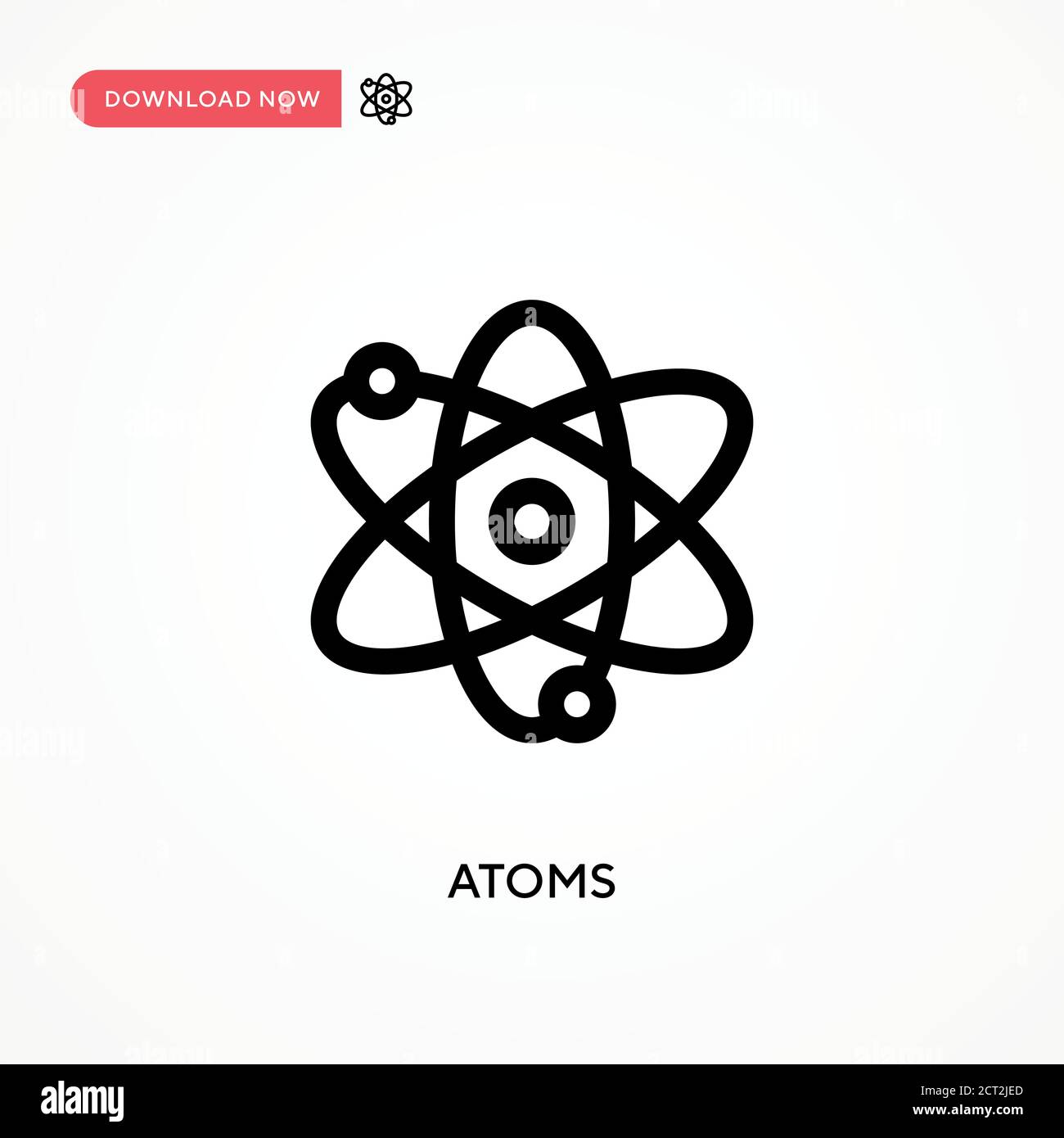 Simple atomic structure 3d hi-res stock photography and images - Alamy