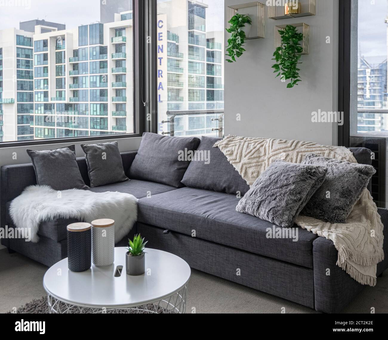 High rise apartment interior hi-res stock photography and images - Alamy
