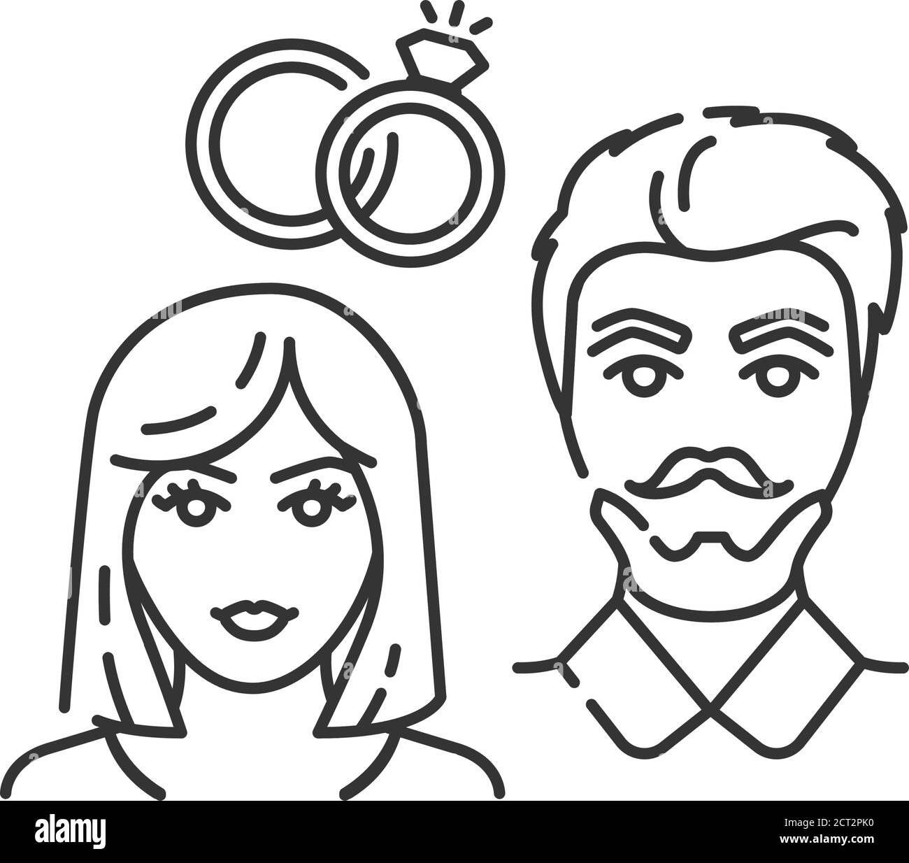 Beautiful blond Stock Vector Images - Alamy