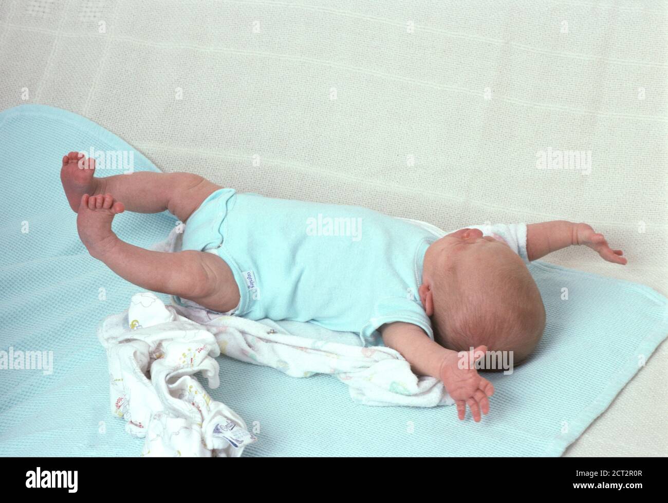 Newborn infant reflex hi-res stock photography and images - Alamy