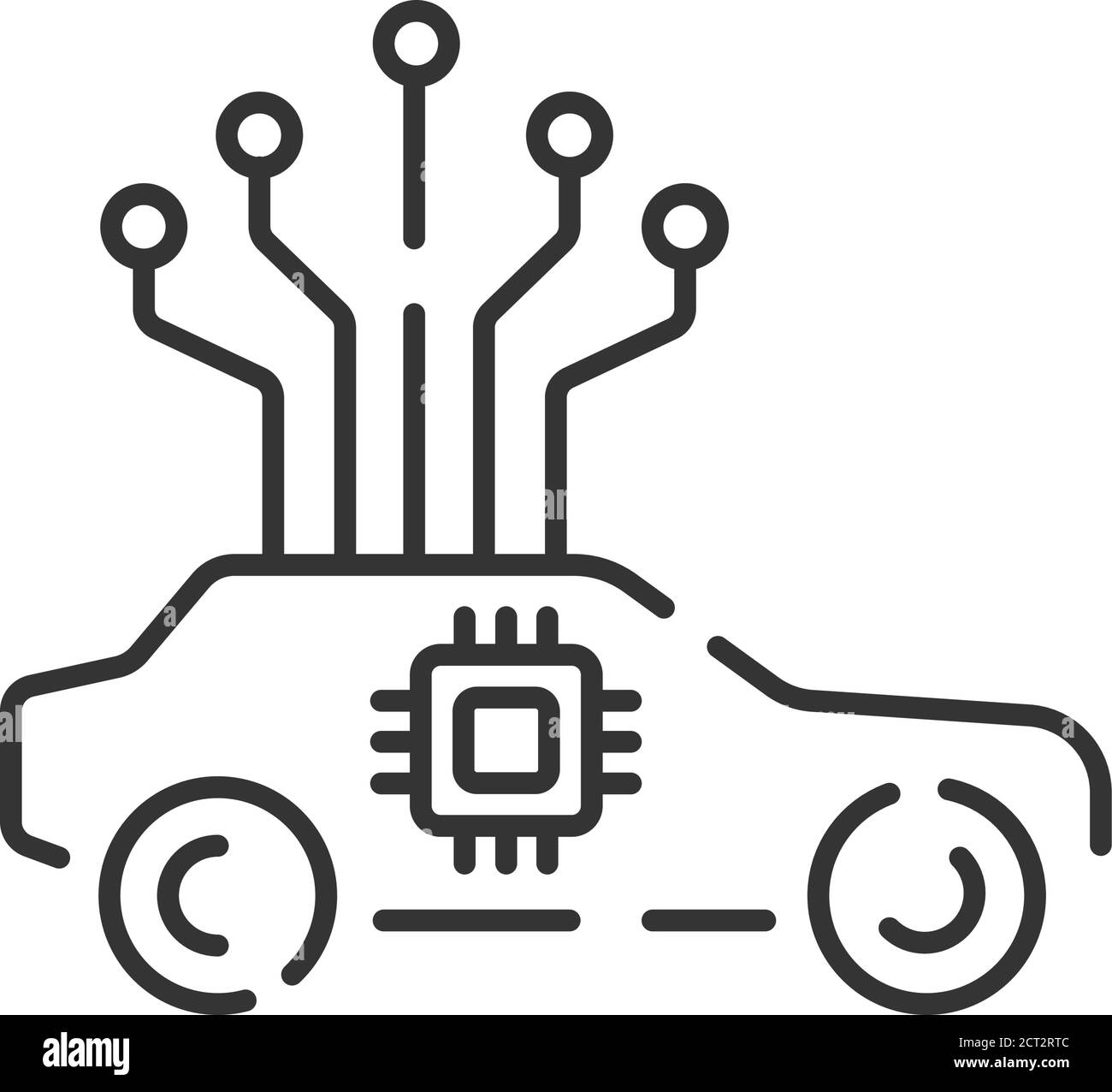 Fully automated transport Stock Vector Images - Alamy
