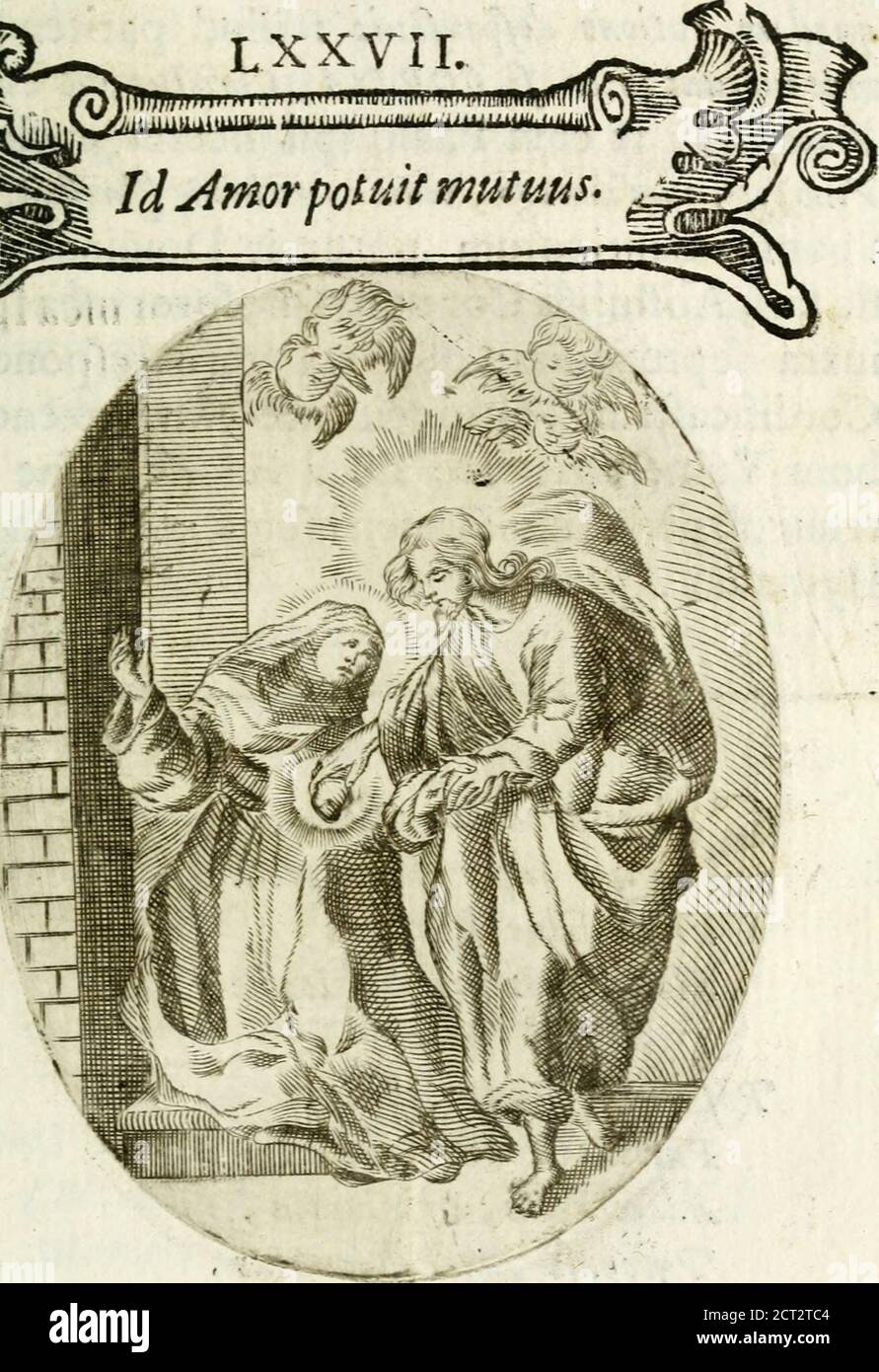 . Cardiomorpheoseos sive ex corde desumpta emblemata sacra . LXXVII ...