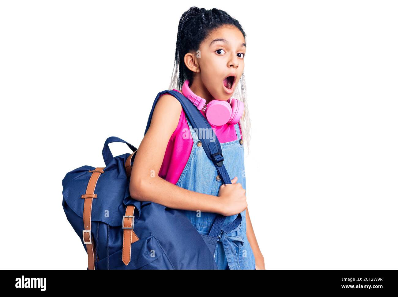 Shocked college girl student hi-res stock photography and images - Alamy