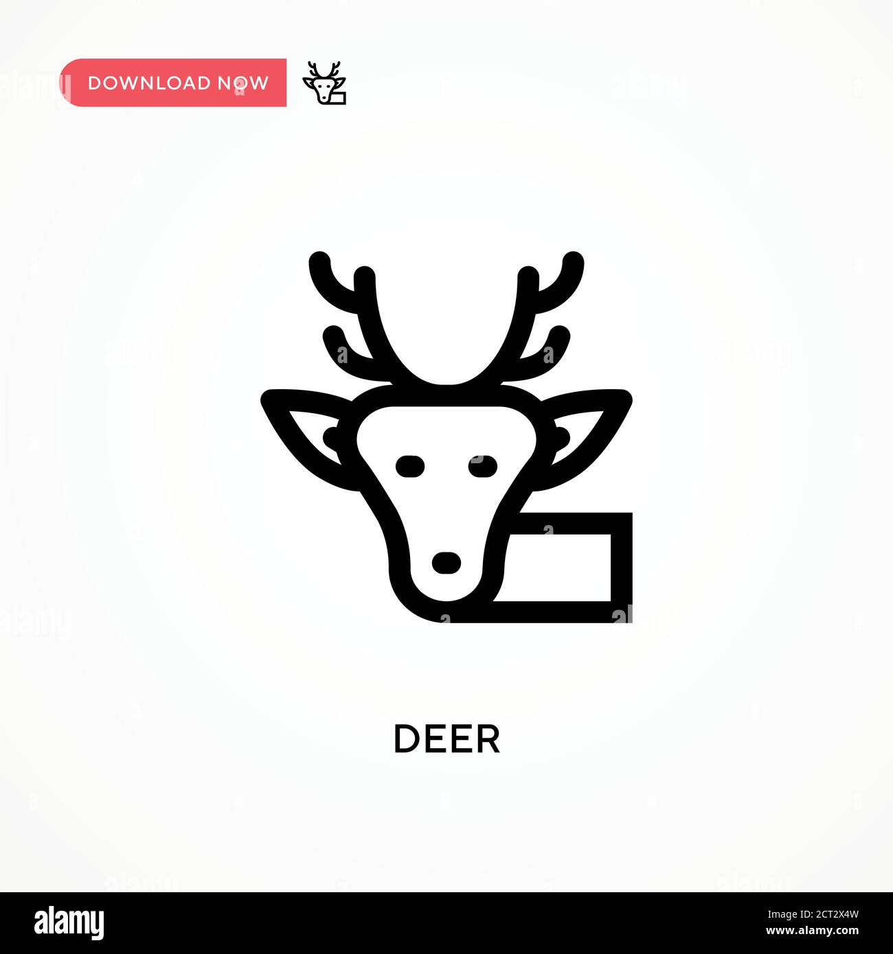 Elaphus vector vectors hi-res stock photography and images - Alamy