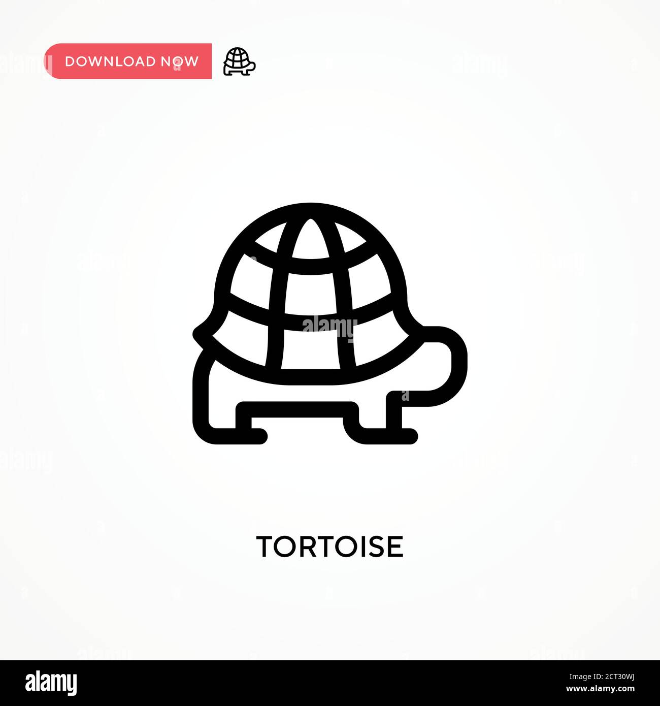 Galapagos endangered tortoise Stock Vector Images - Alamy