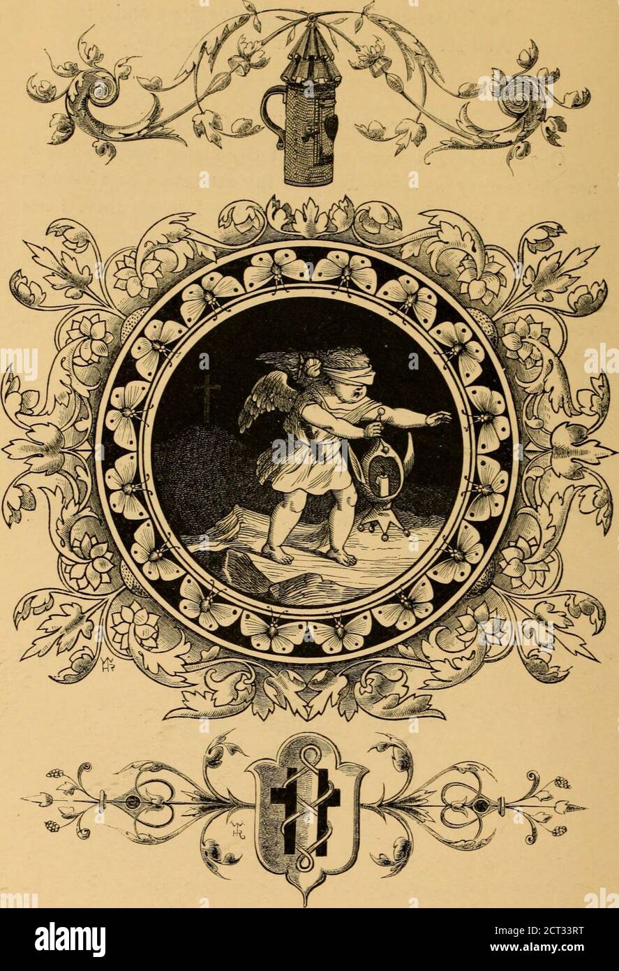 . Quarles' Emblems Stock Photo - Alamy