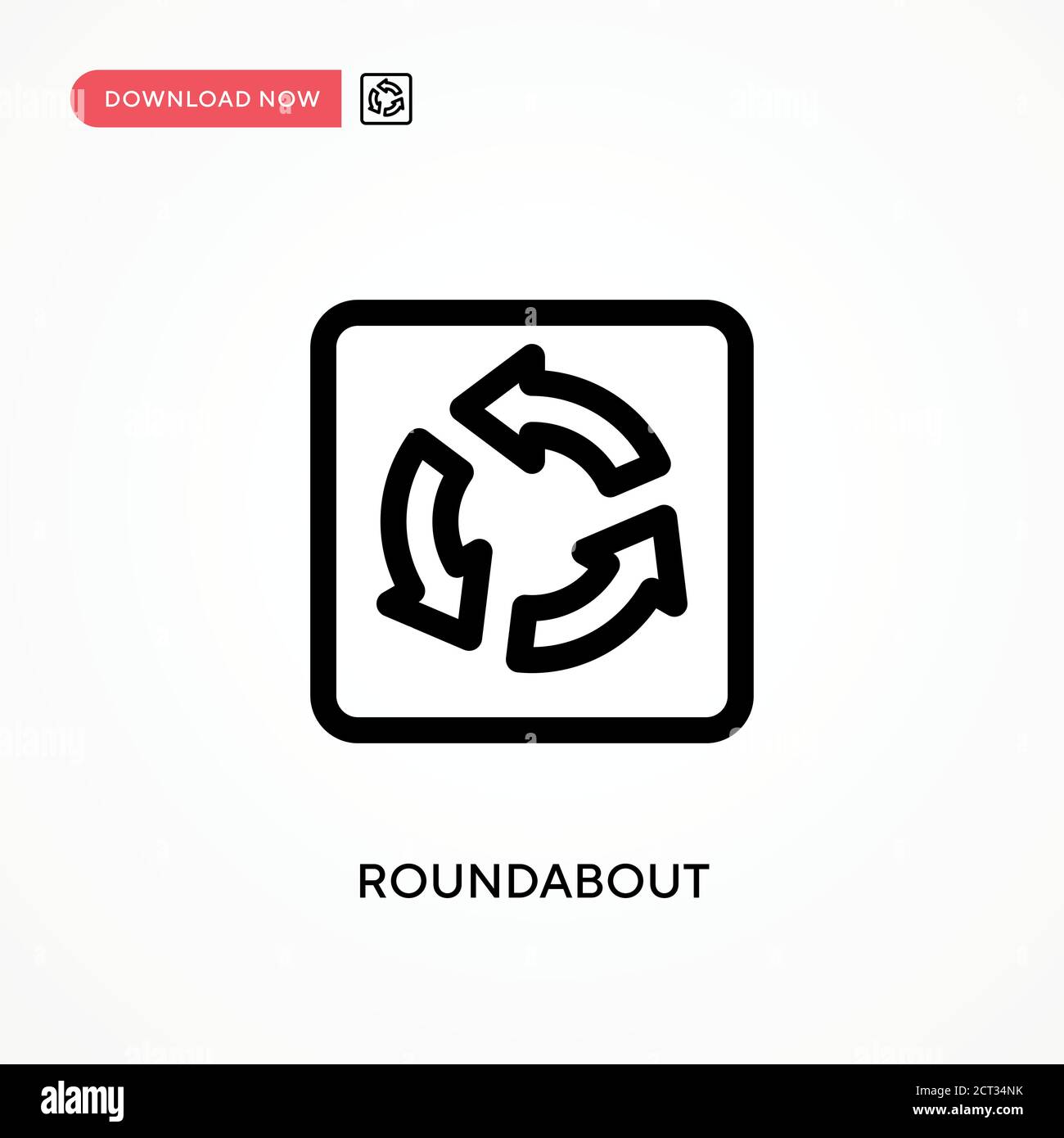 Aerial motorway junction roundabout Stock Vector Images - Alamy