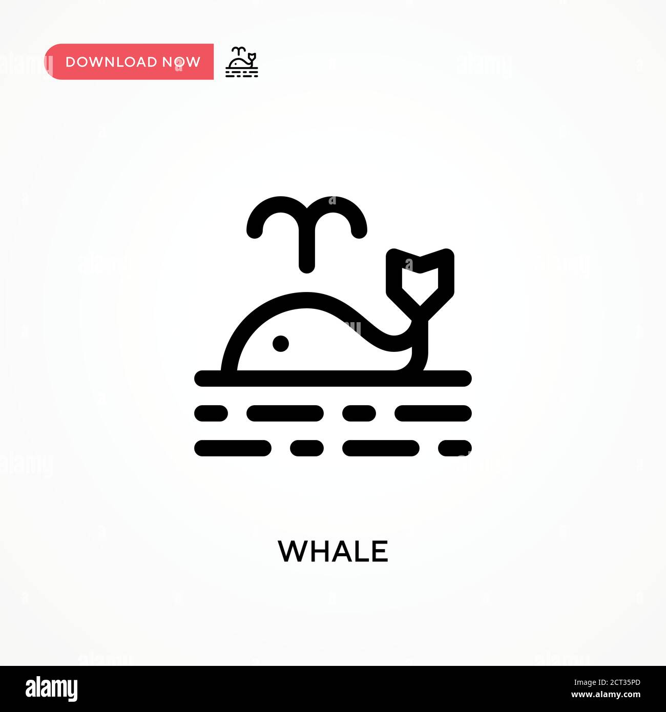 Whale watching site Stock Vector Images - Alamy
