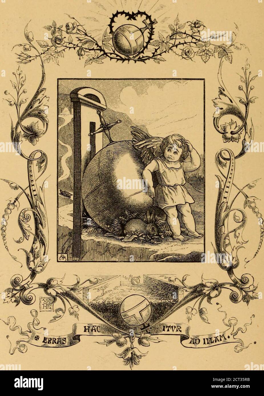 . Quarles' Emblems Stock Photo - Alamy