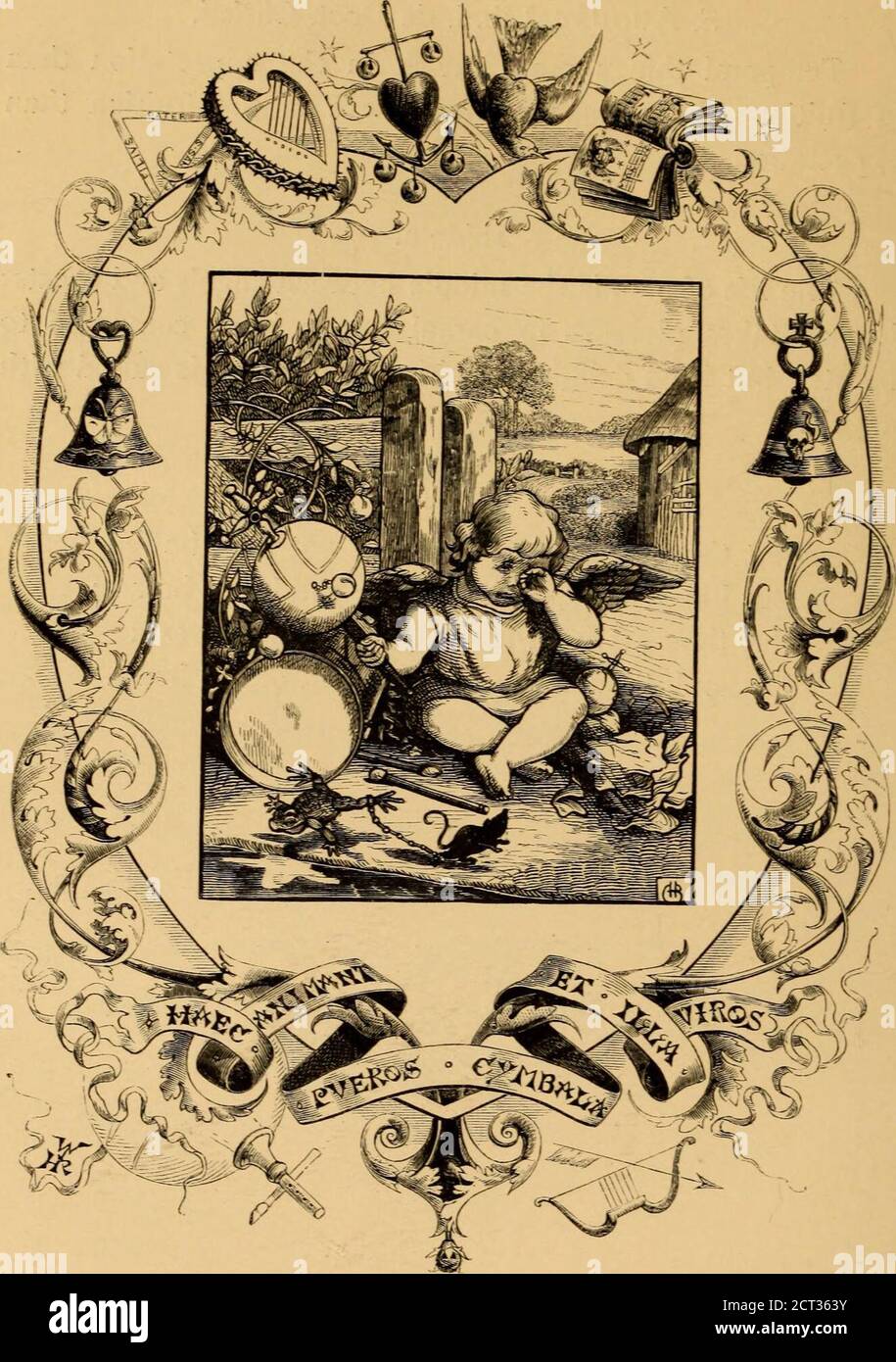 . Quarles' Emblems Stock Photo - Alamy