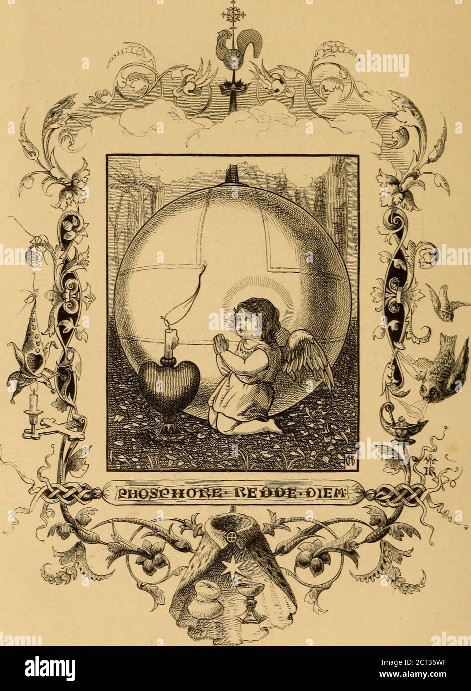 . Quarles' Emblems Stock Photo - Alamy