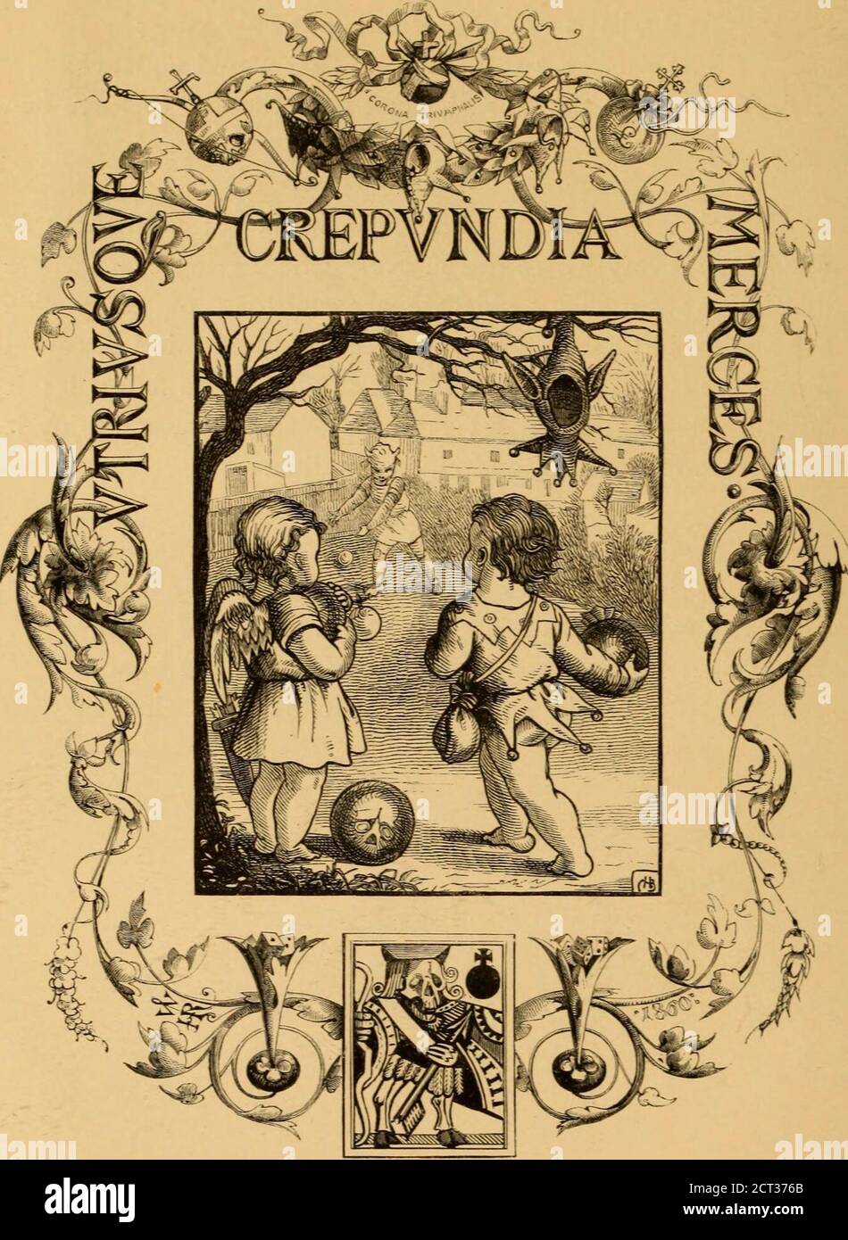 . Quarles' Emblems Stock Photo - Alamy