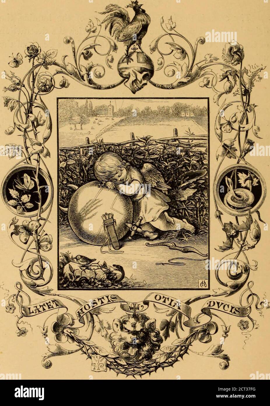 . Quarles' Emblems Stock Photo - Alamy