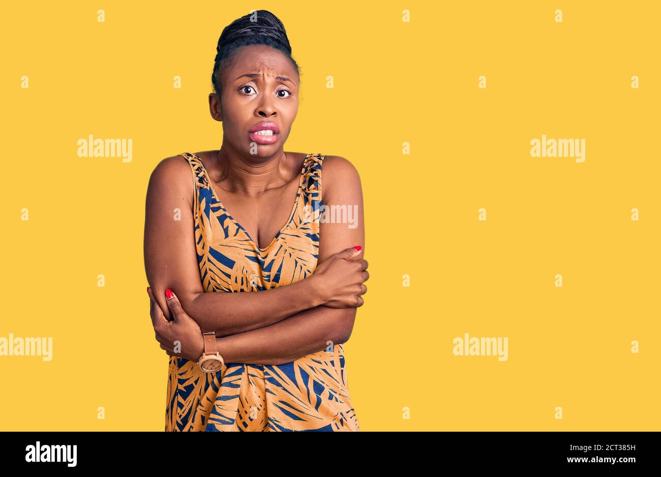 Shivering person african american hi-res stock photography and images ...