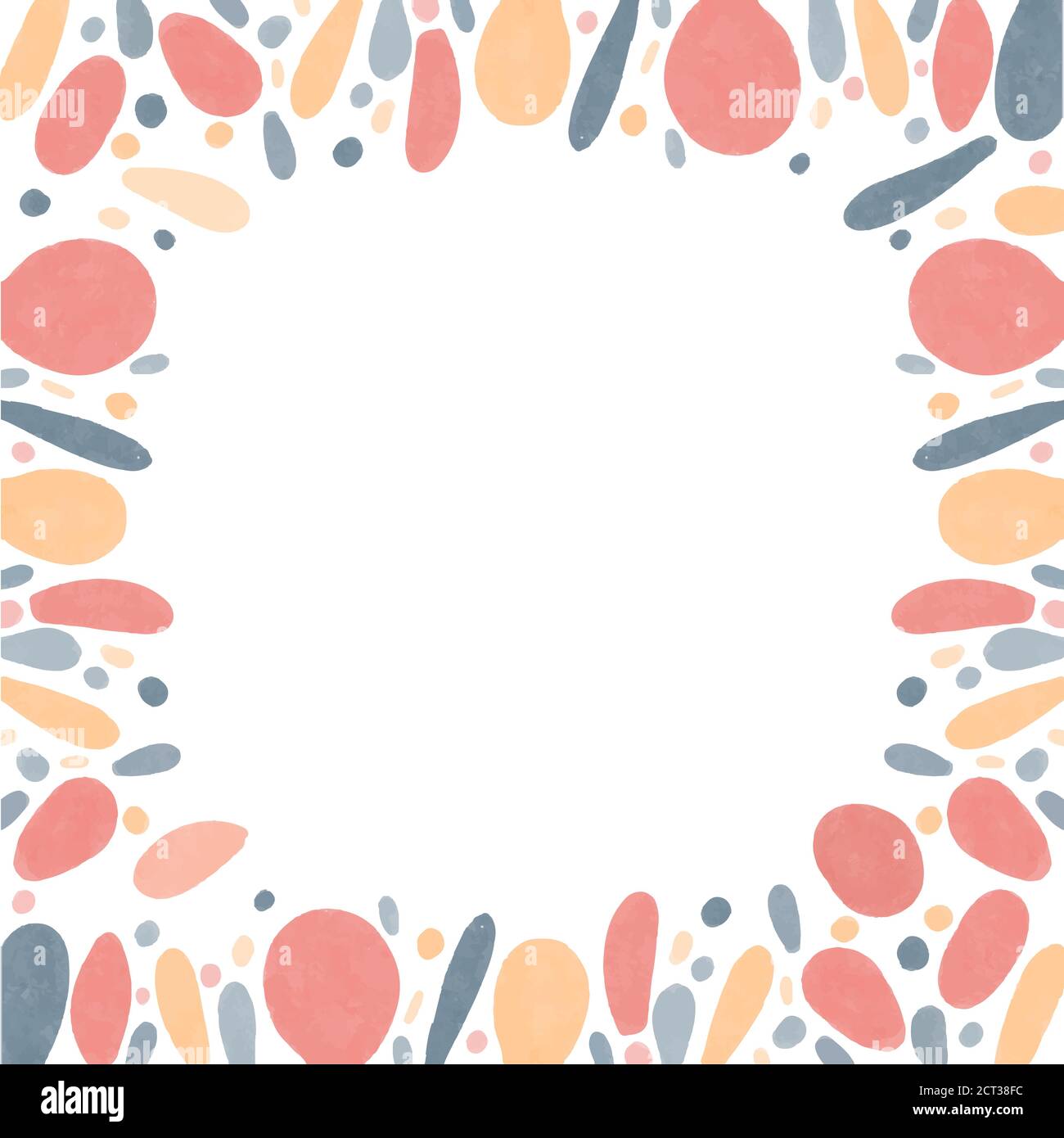 Square art vector template background Stock Vector Image & Art - Alamy