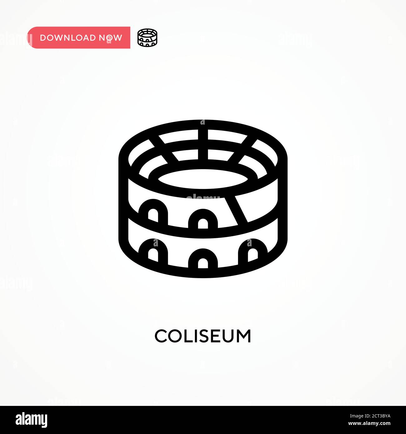 Colosseo vector vectors hi-res stock photography and images - Alamy