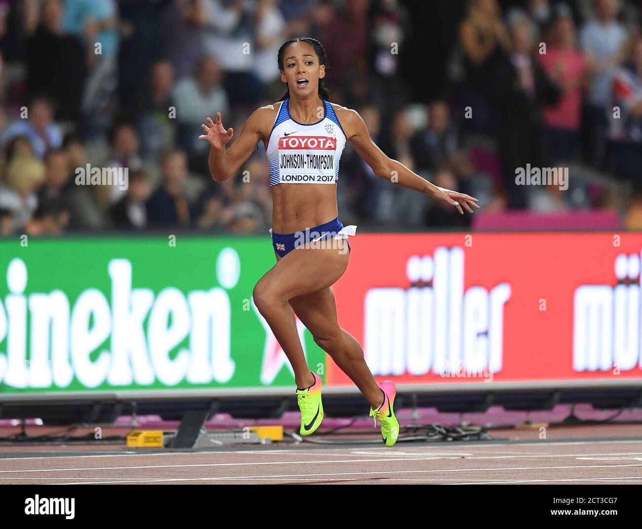 KATARINA JOHNSON-THOMPSON RUNS 22.86 IN THE 200m OF THE WOMENS ...