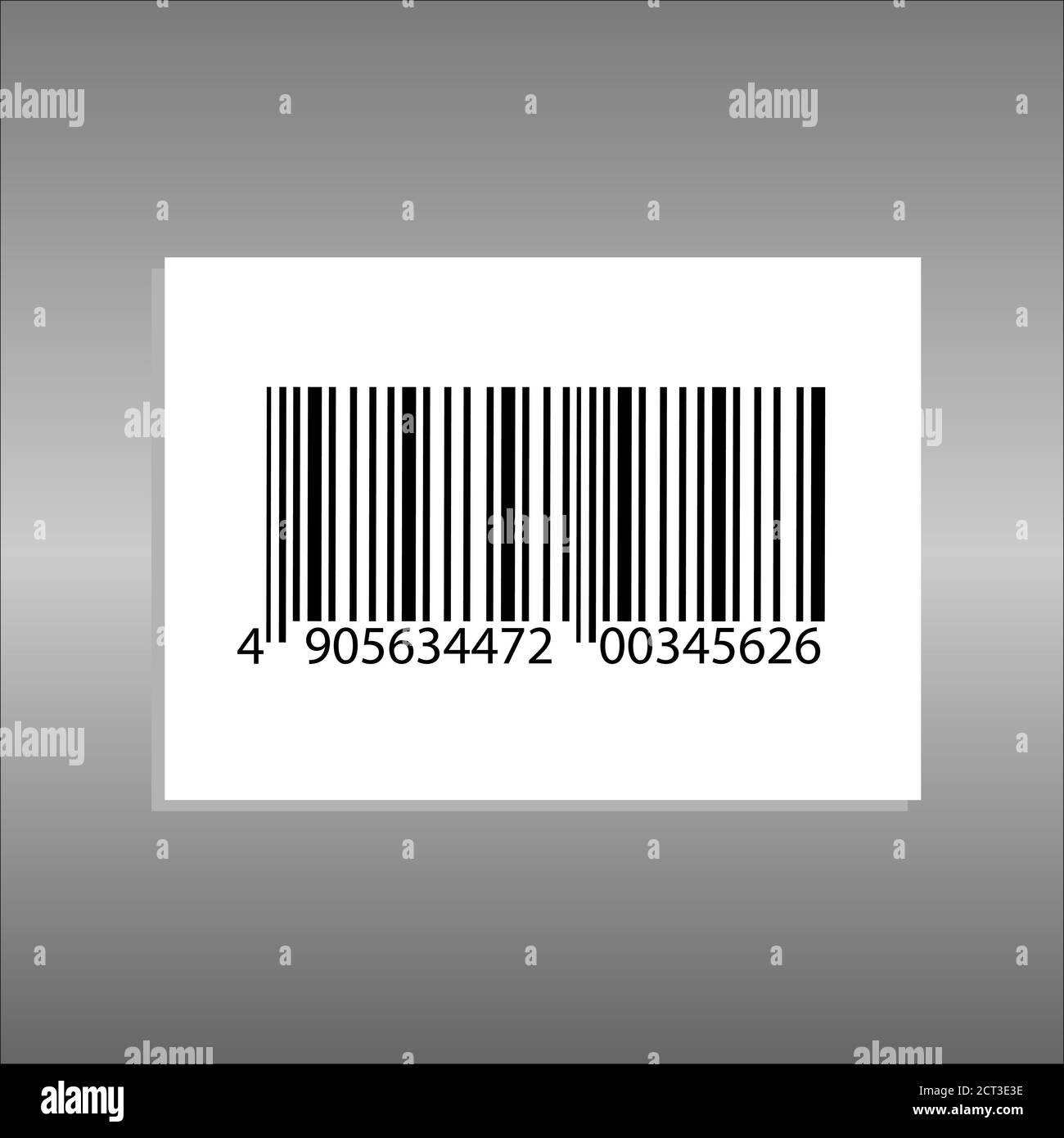 Realistic bar code icon. A modern simple flat barcode. Marketing, the ...