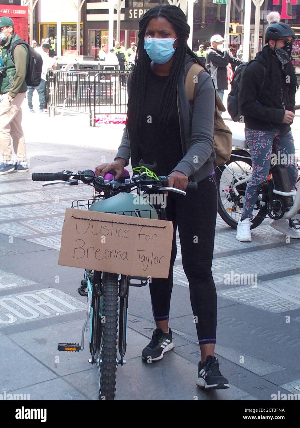New York, New York, USA. 19th Sep, 2020. Abolish I.C.E. protest at ...