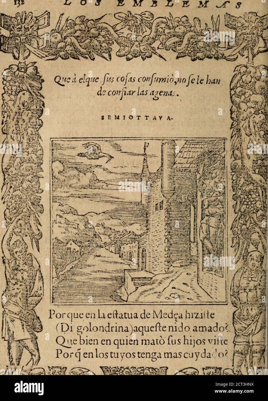 . Los emblemas de Alciato : traducidos en rhimas españolas ... . ^:R ...