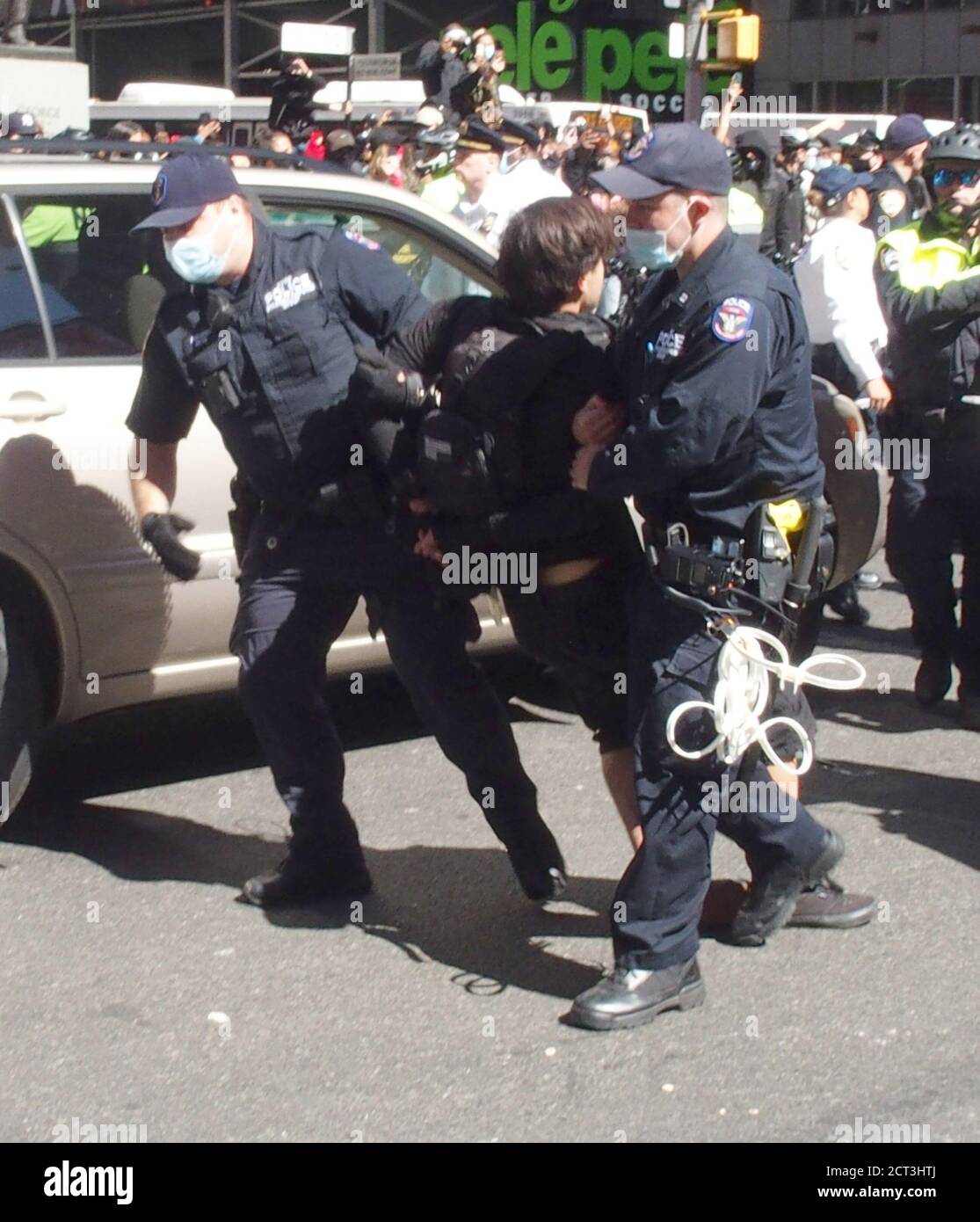 New York, New York, USA. 19th Sep, 2020. Abolish I.C.E. protest at ...