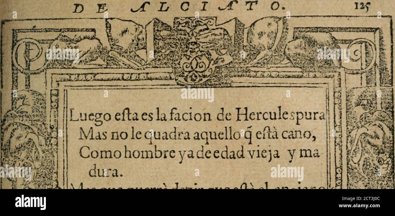 . Los emblemas de Alciato : traducidos en rhimas españolas ... . mm ^4 ...