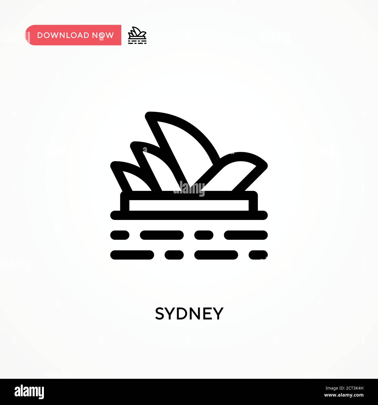 Modern twilight waterfront and high rise building bridge Stock Vector ...