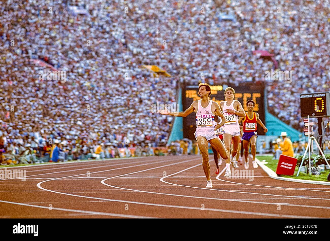 Seb coe running hi-res stock photography and images - Alamy