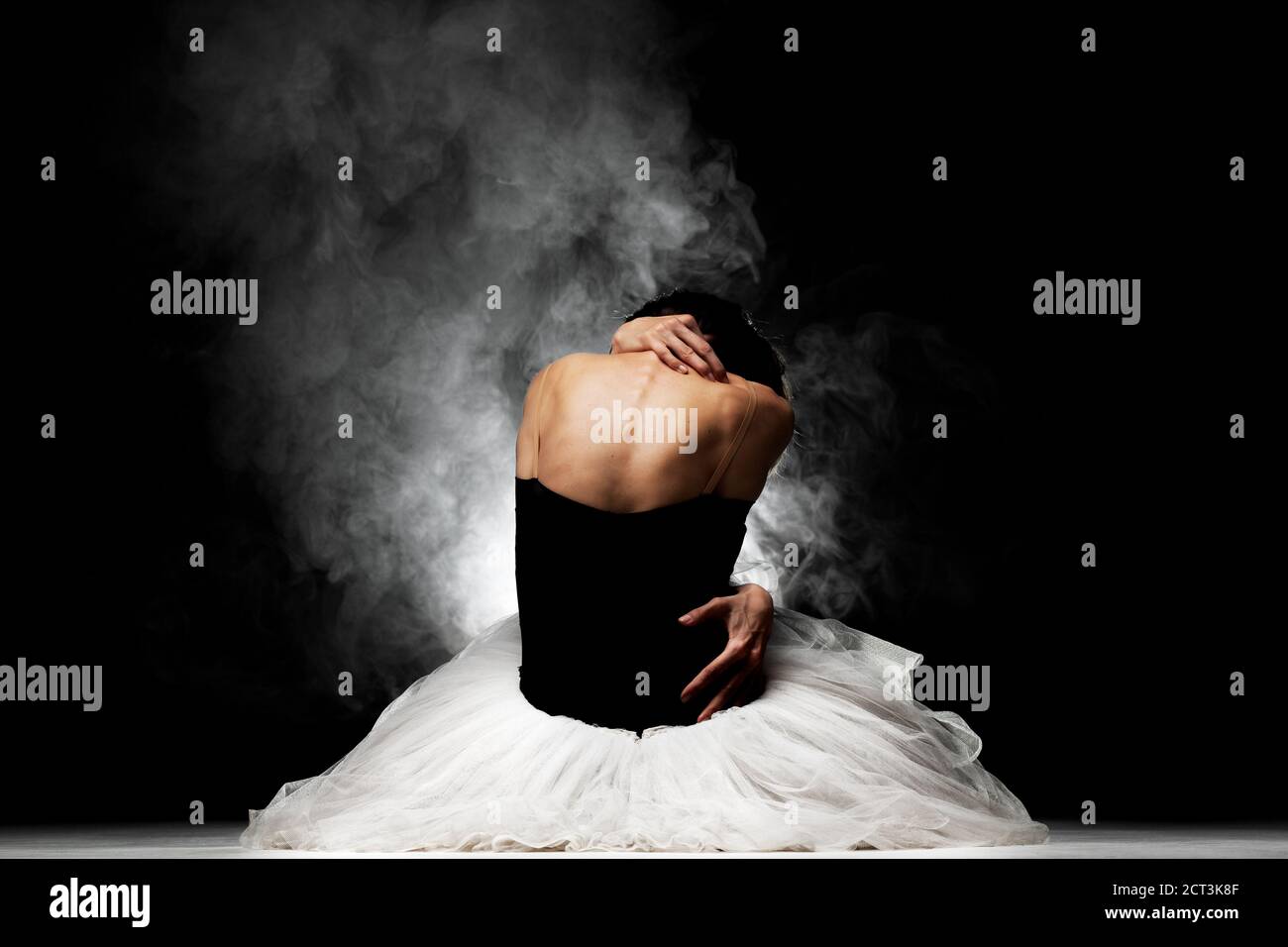 Ballerina sitting with tutu hi-res stock photography and images - Alamy