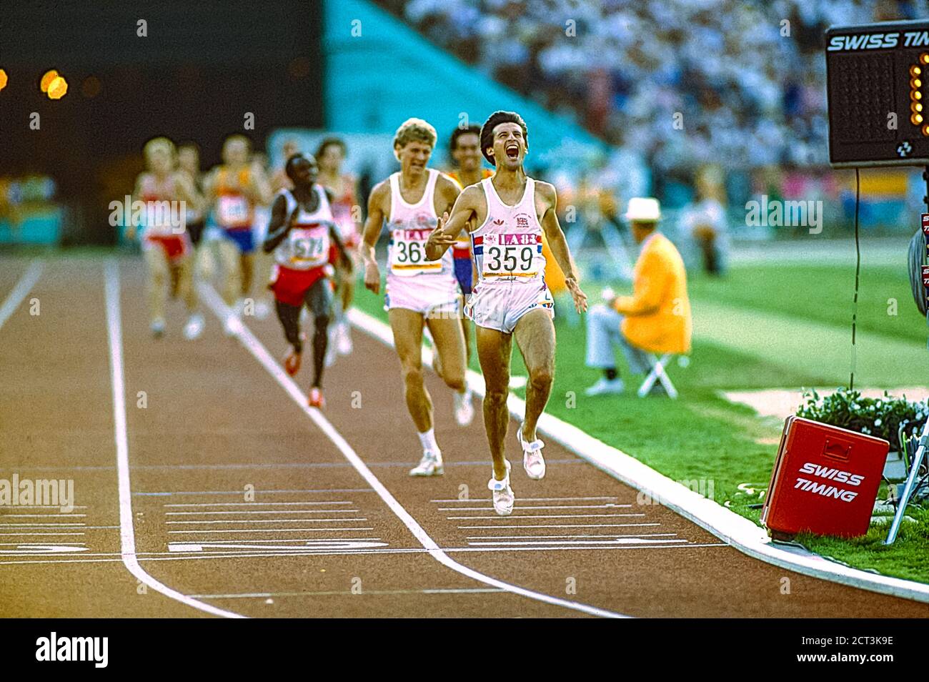 Seb coe 1984 olympics hi-res stock photography and images - Alamy