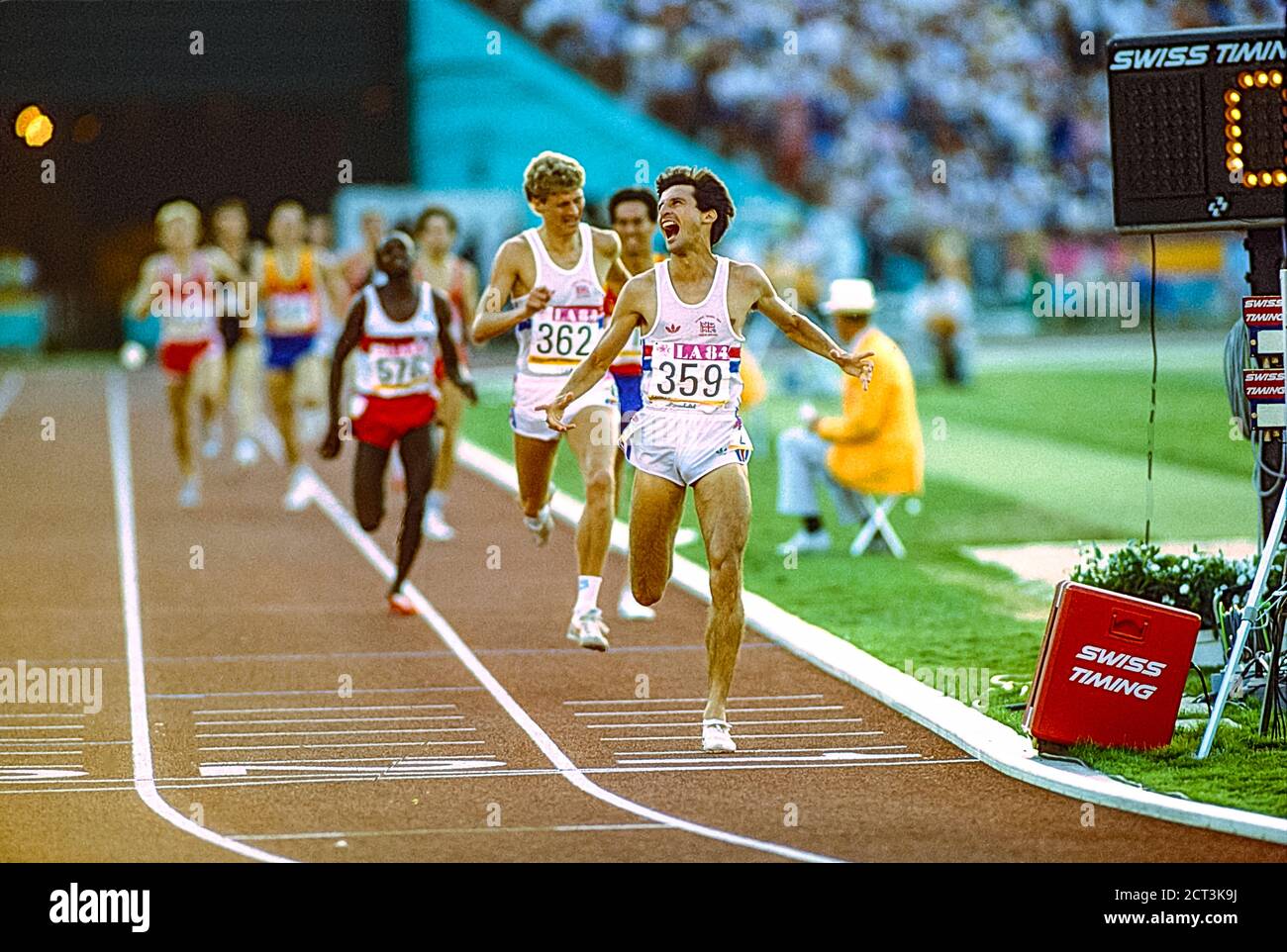 Seb coe running hi-res stock photography and images - Alamy