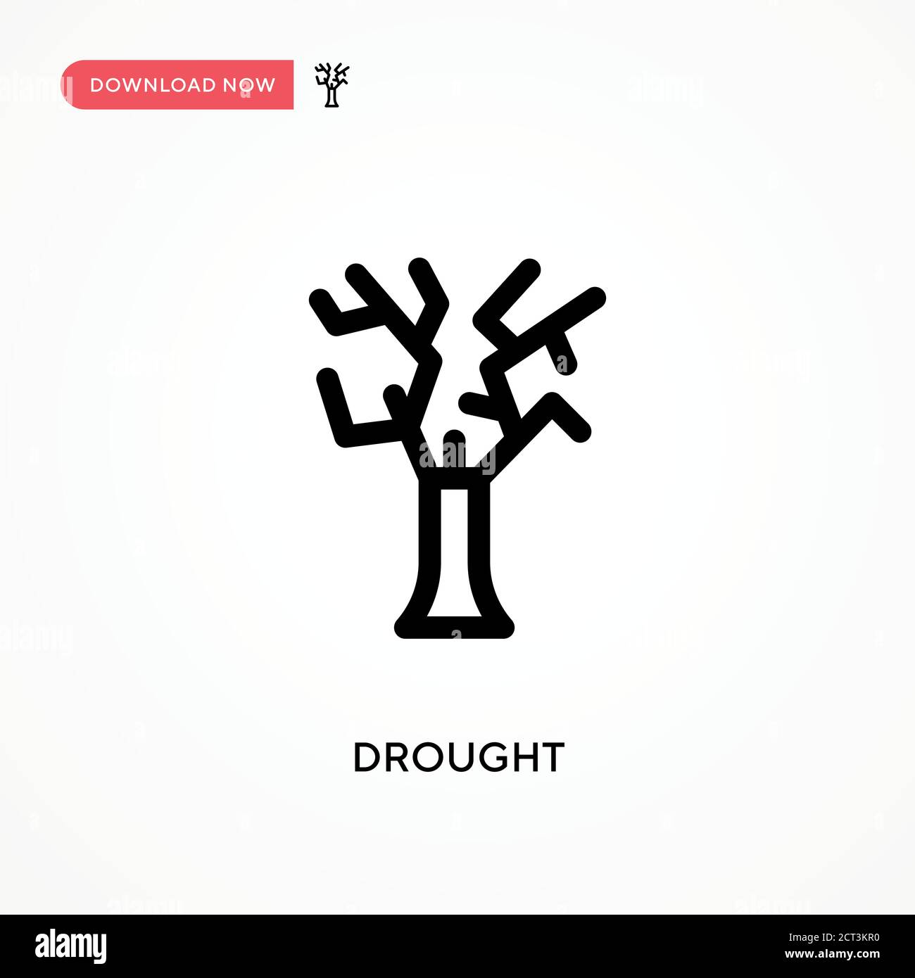 Sun and dry site plant Stock Vector Images - Alamy