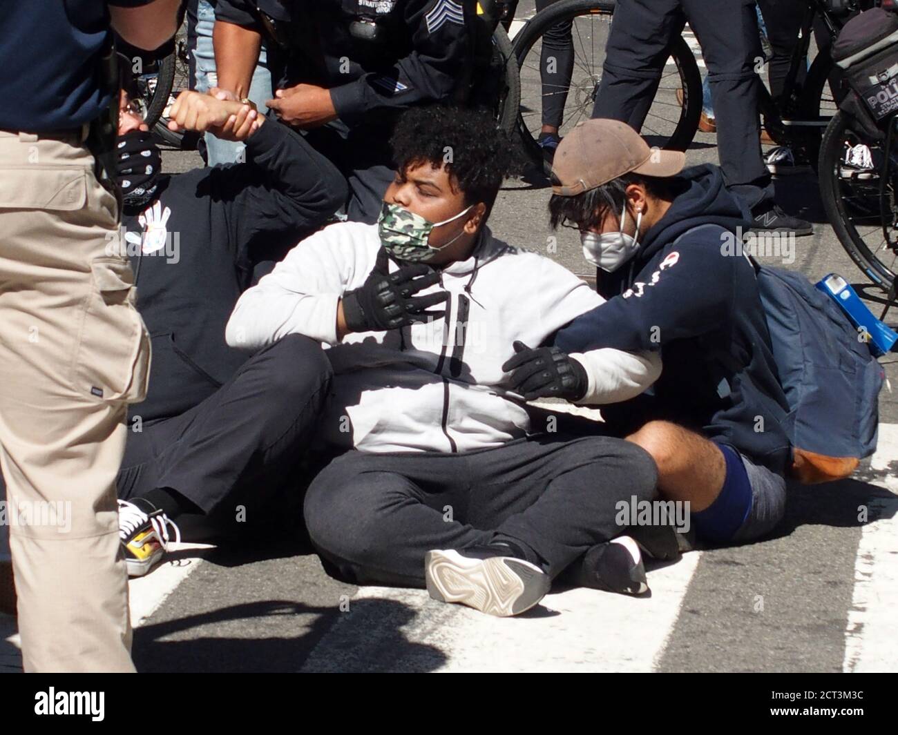 New York, New York, USA. 19th Sep, 2020. Abolish I.C.E. protest at ...