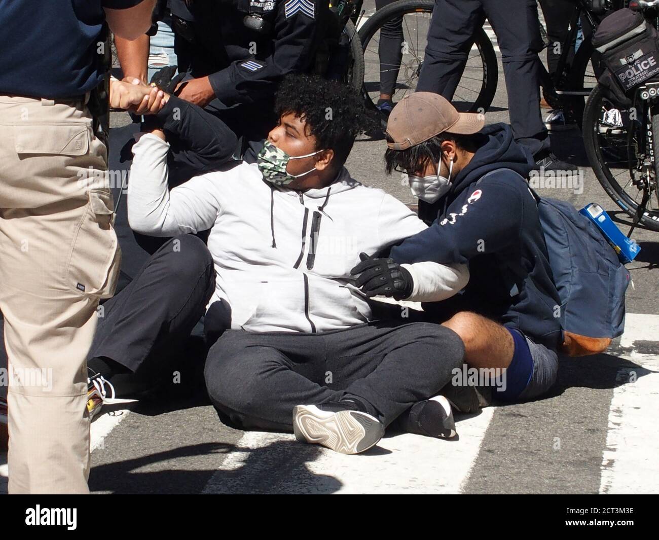 New York, New York, USA. 19th Sep, 2020. Abolish I.C.E. protest at ...