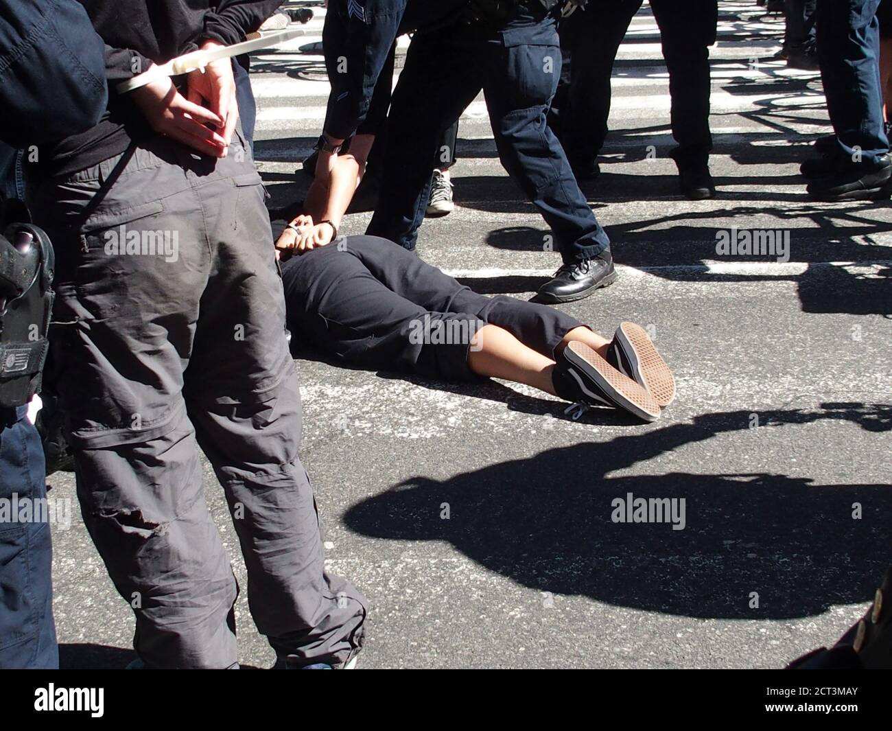 New York, New York, USA. 19th Sep, 2020. Abolish I.C.E. protest at ...