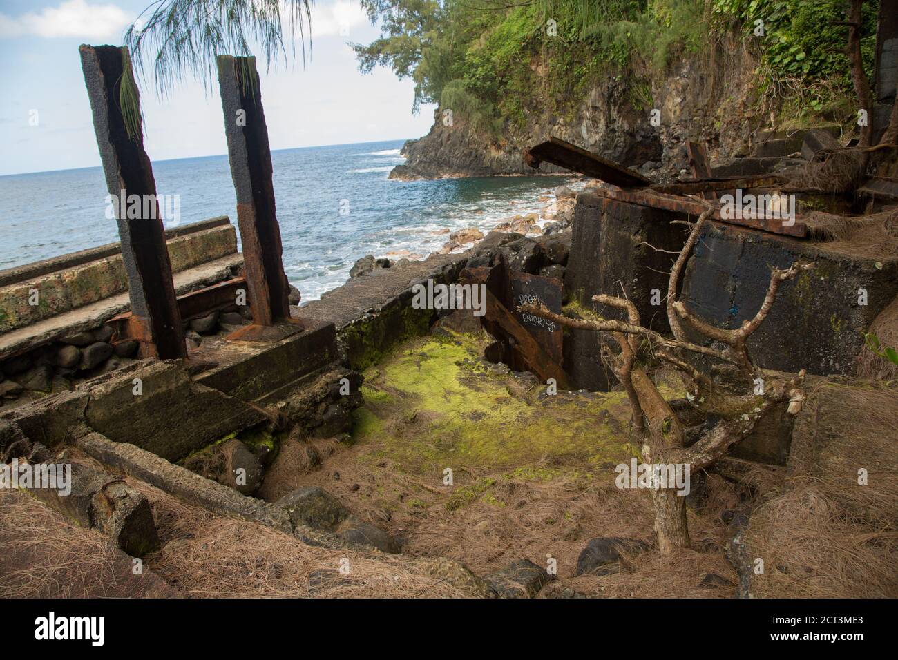 Hakalau Bay, Homakua Coast, Hawaii Stock Photo - Alamy
