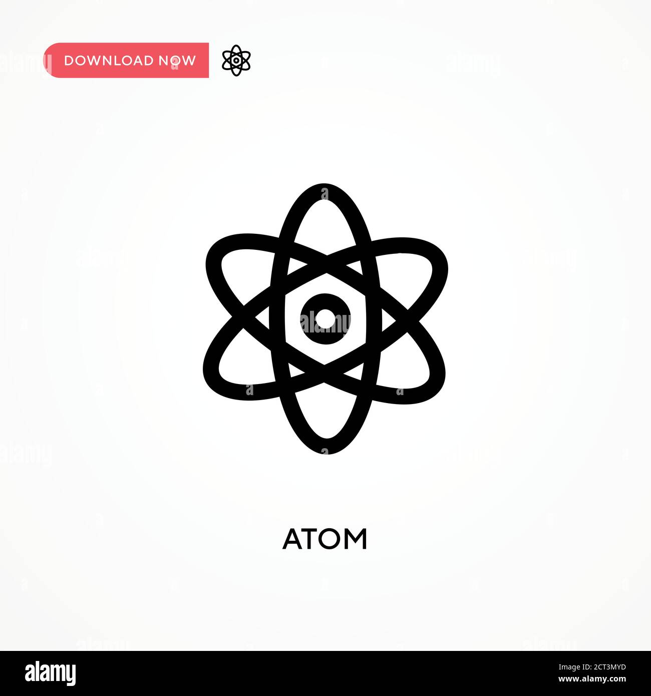 Simple atomic structure 3d hi-res stock photography and images - Alamy