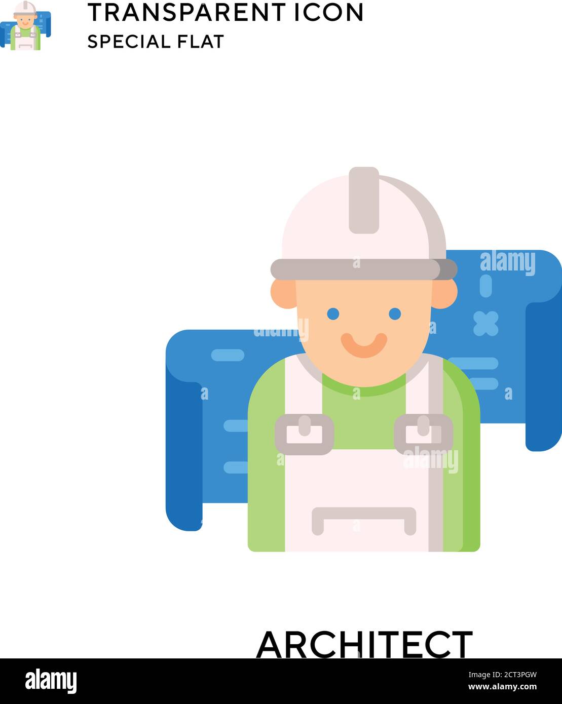 Architect desk model Stock Vector Images - Alamy