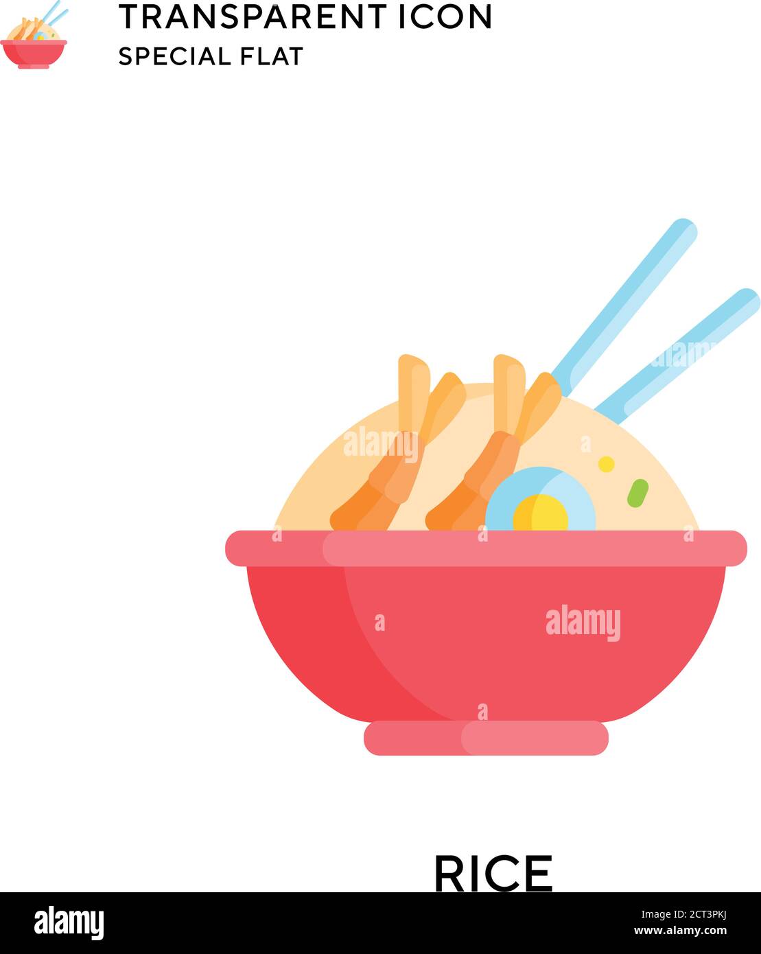 Dish of brown basmati rice Stock Vector Images - Alamy