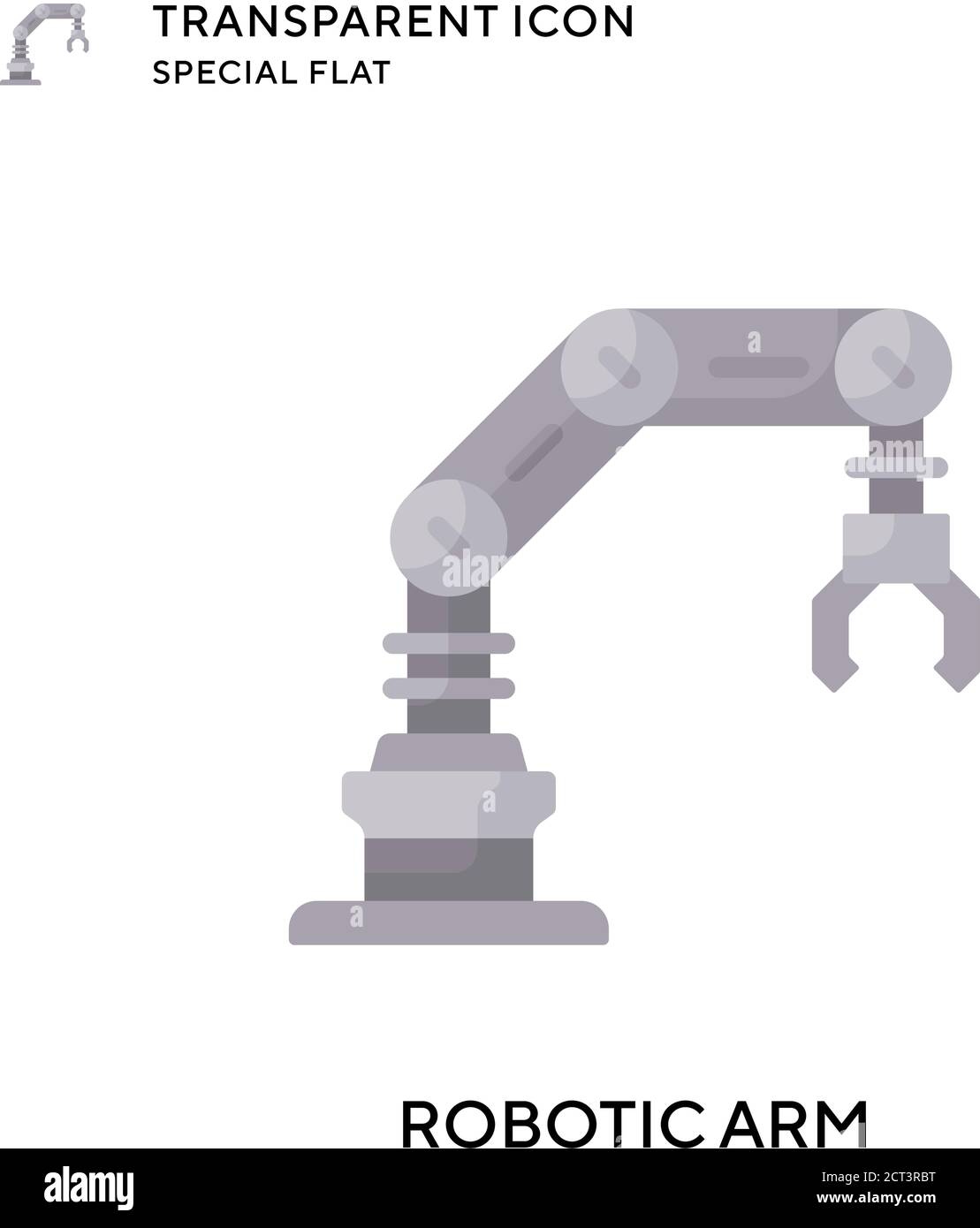 Industrial Robot Icon Vector Vectors High Resolution Stock Photography and Images - Alamy