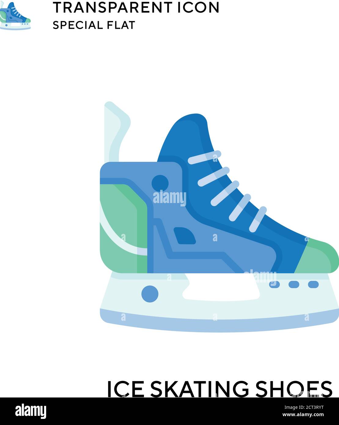 Girl ice skating shoes Stock Vector Images - Alamy