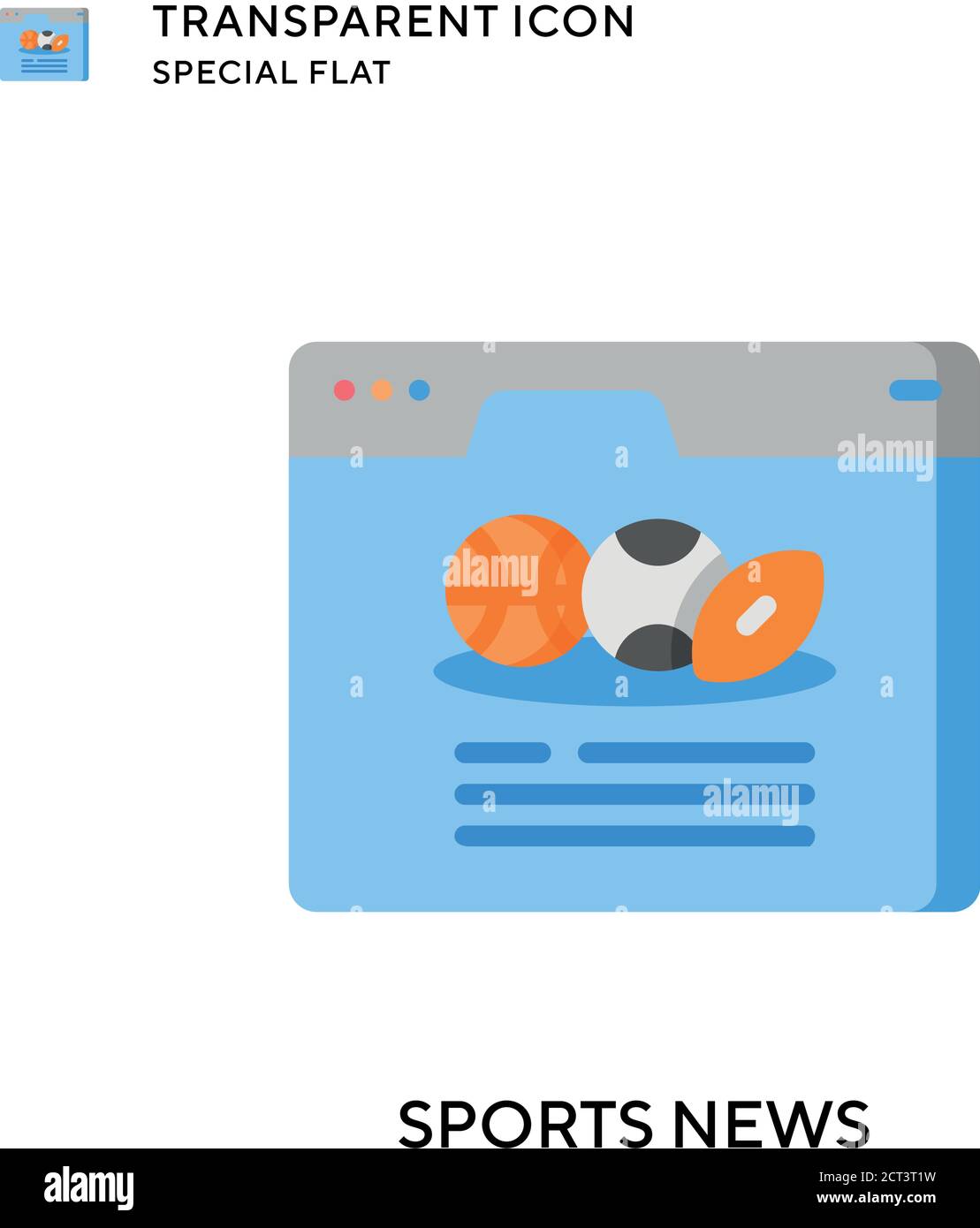 Sports News Studio Stock Vector Images - Alamy